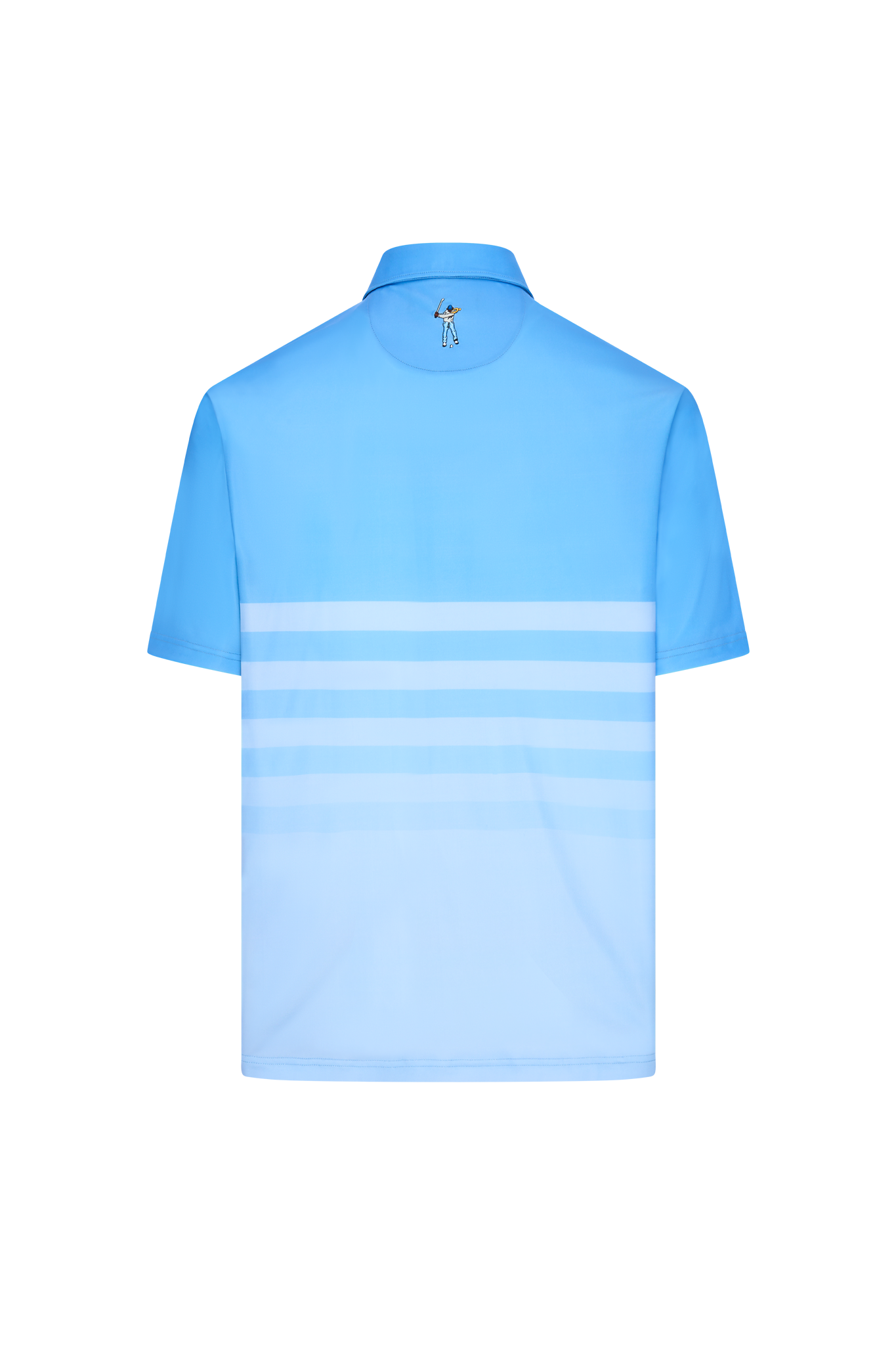 Ombre Striped Signature Polo – Eastside Golf